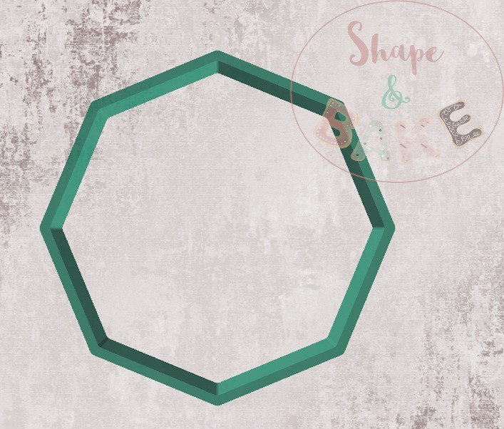 Octagon cookie cutter – Shape and Bake
