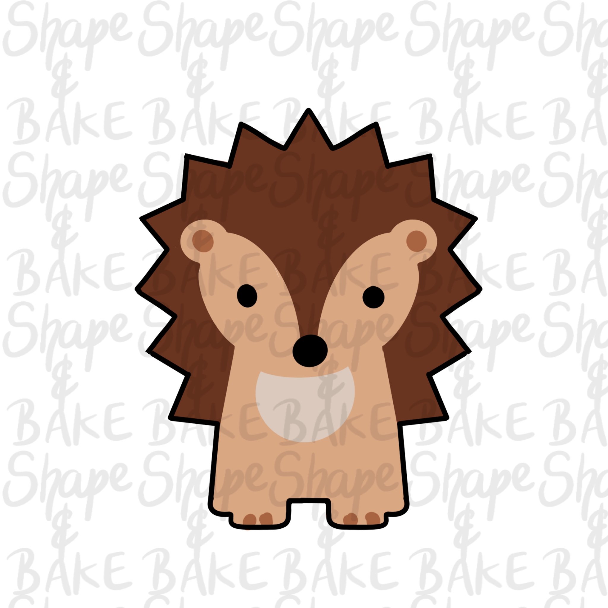 Full hedgehog cookie cutter – Shape and Bake